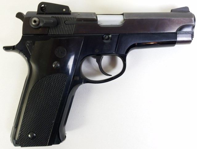 S&W Model 459 9mm SN TAY682 semi auto pistol