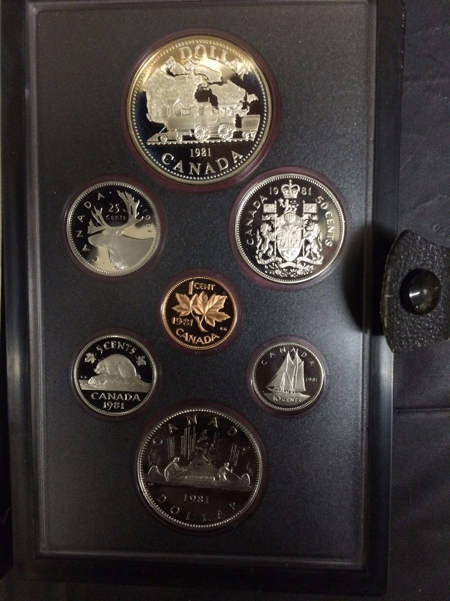 ROYAL CANADIAN MINT 1981 SILVER PROOF SET