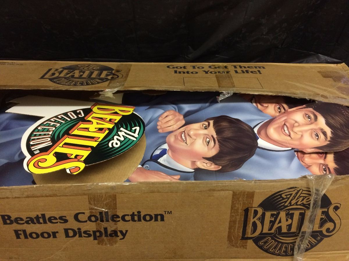 THE BEATLES COLLECTION FLOOR DISPLAY