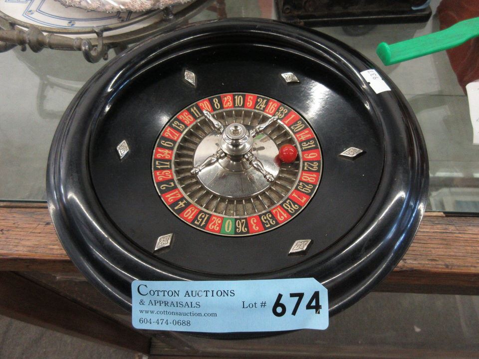 1950s Toy roulette wheel