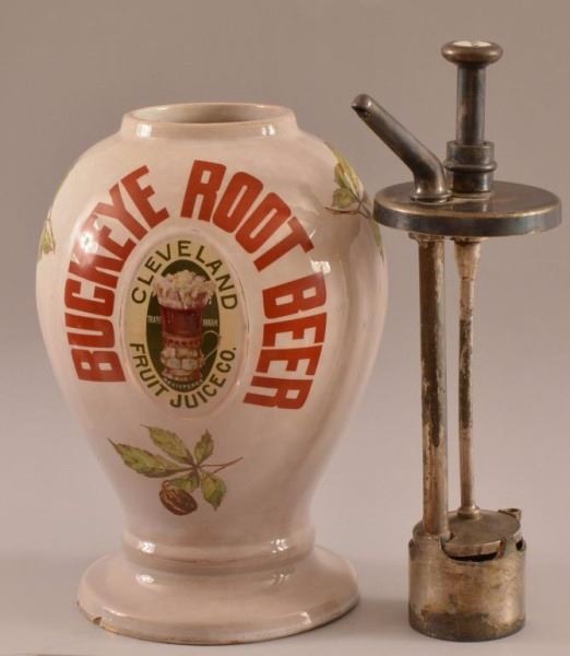 Buckeye Root Beer Soda Fountain Syrup Dispenser