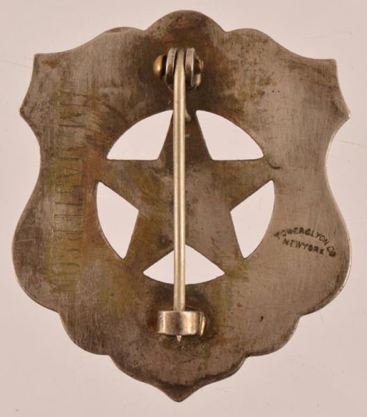 James Masterson's Colt SAA .45 & Badge