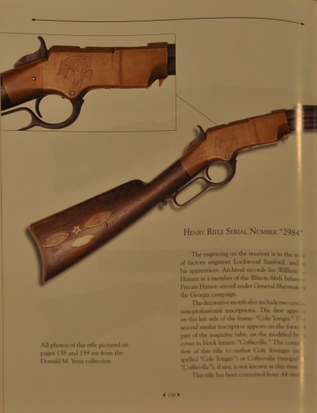 Historic Civil War Engraved Henry Rifle