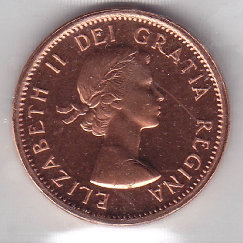 1962 Canada ICCS Graded Small One Cent Penny Coin PL 65 Red HC 1962 Canada ICCS Graded Small One Cent Penny Coin PL 65 Red HC