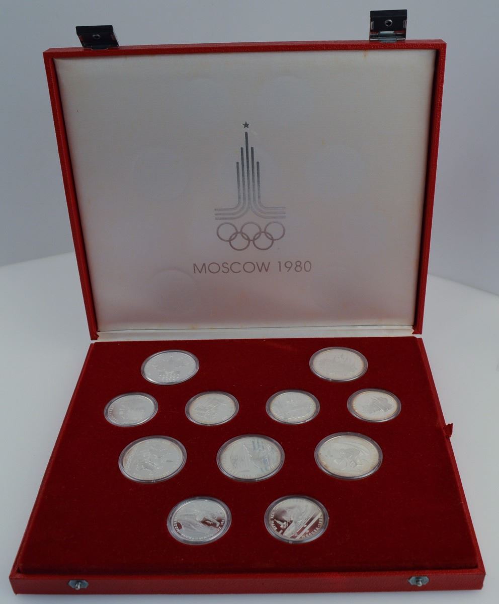 Silver Moscow 1980 Olympic Set
