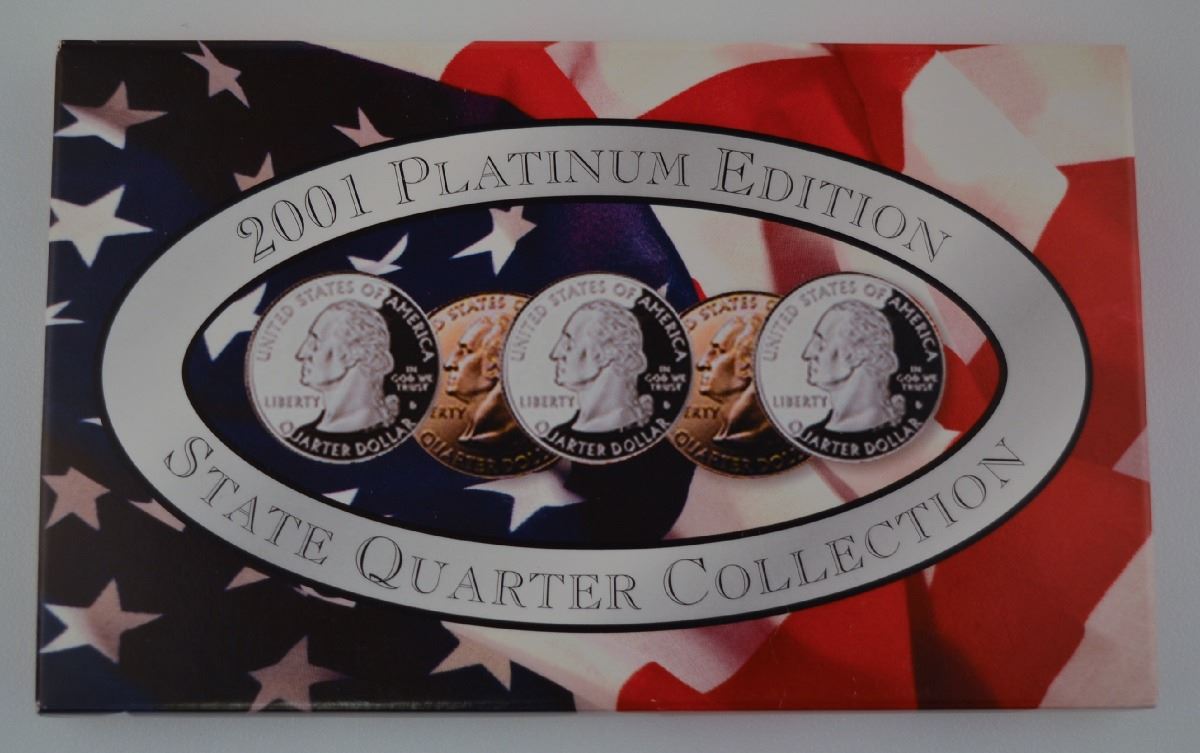 2001 Platinum Edition State Quarter Collection