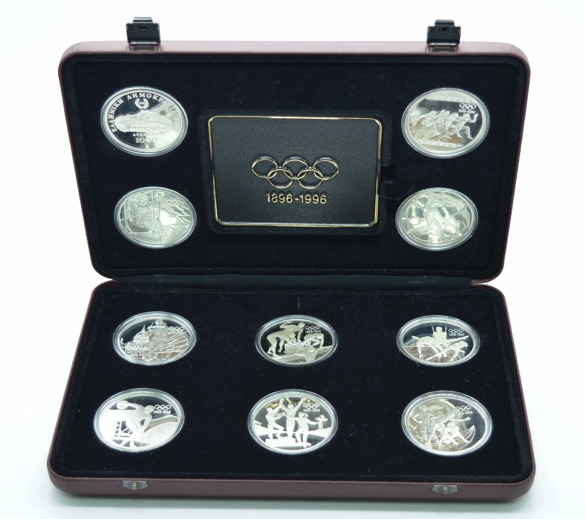 1996 Olympic Games 10 Coin Set - Sterling Silver