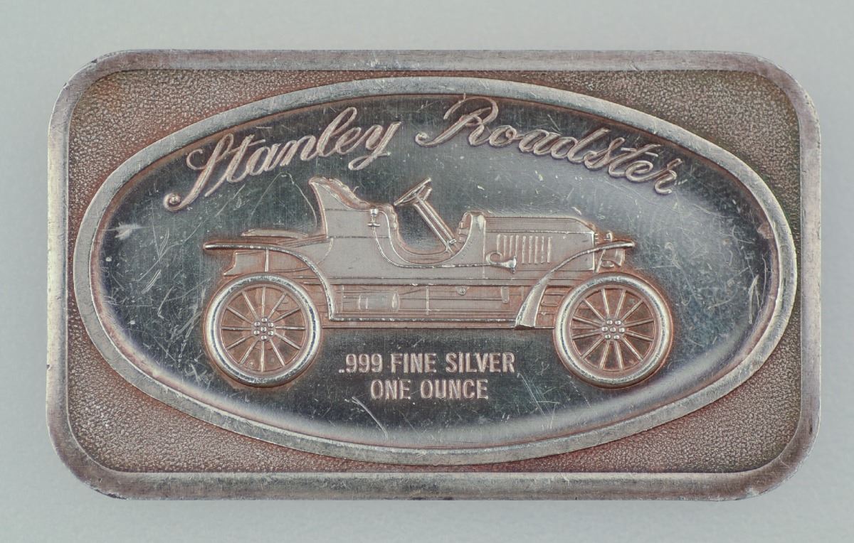 1 Oz Silver Art - Stanley Roadster .999 Fine Silver