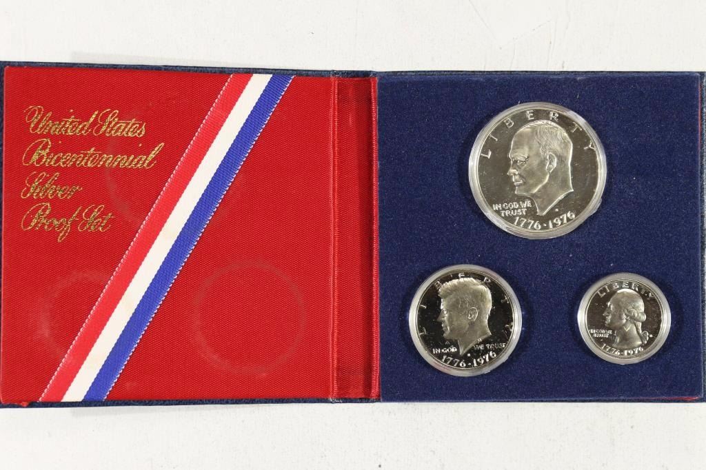 1976-S US BICENTENNIAL SILVER PROOF SET