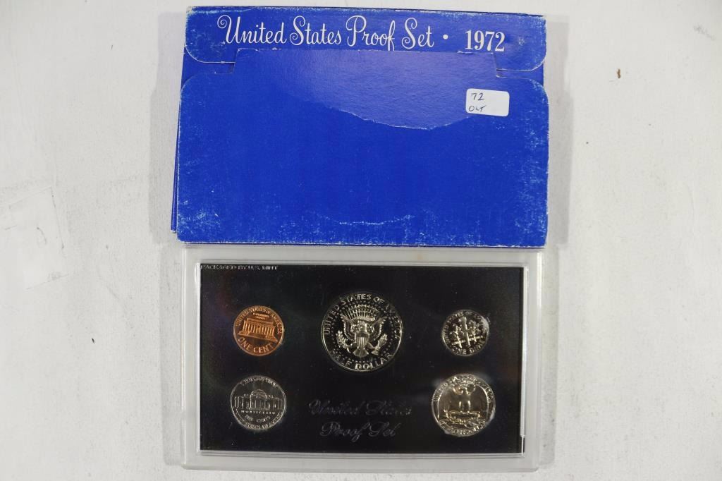 1972 US PROOF SET (WITH BOX)