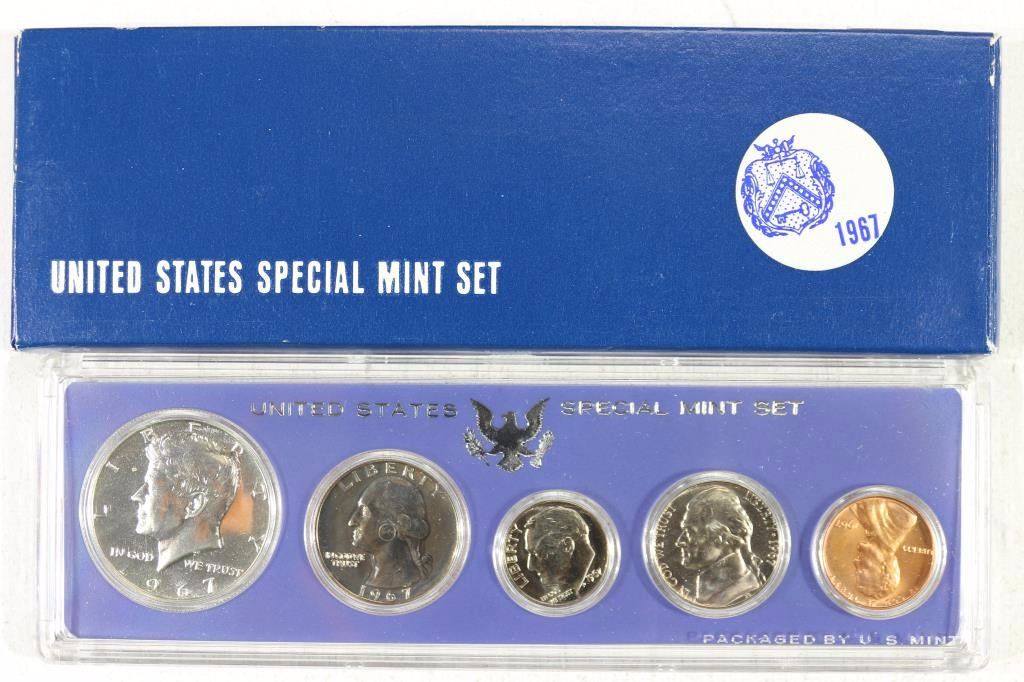 1967 US SPECIAL MINT SET WITH BOX