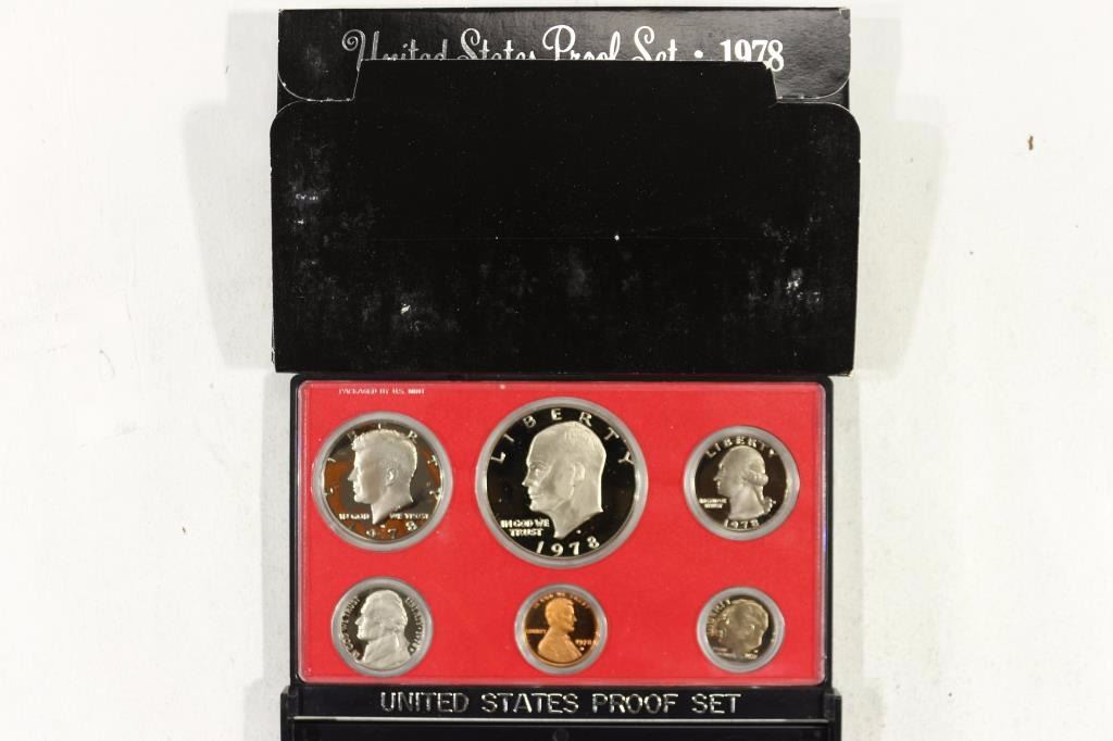 1978 US PROOF SET (WITH BOX)