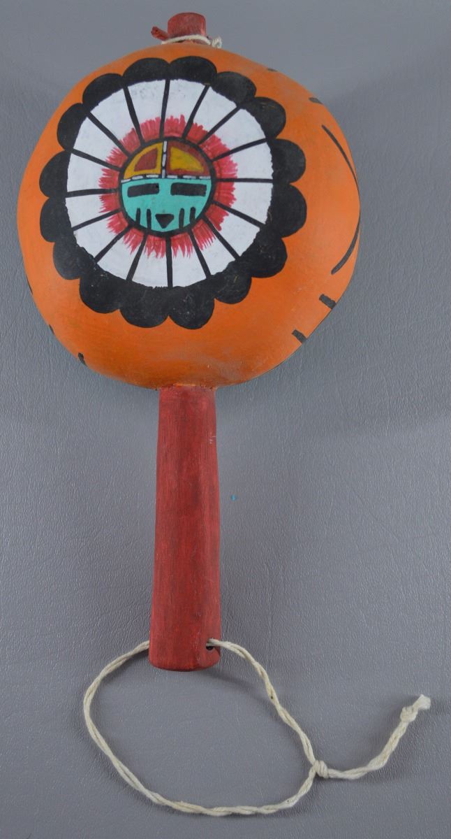 HOPI GOURD RATTLE