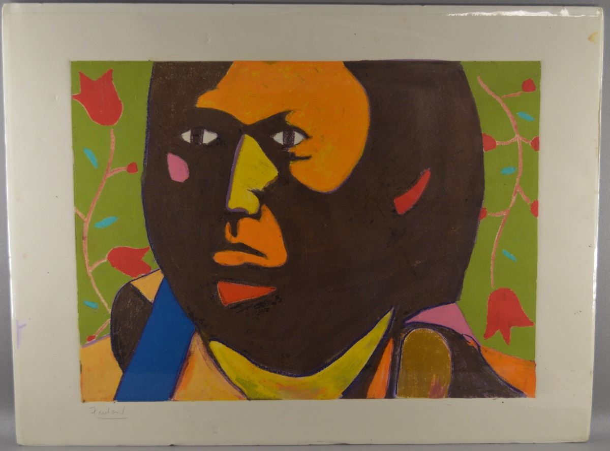 NAVAJO PAINTING BY AARON FREELAND