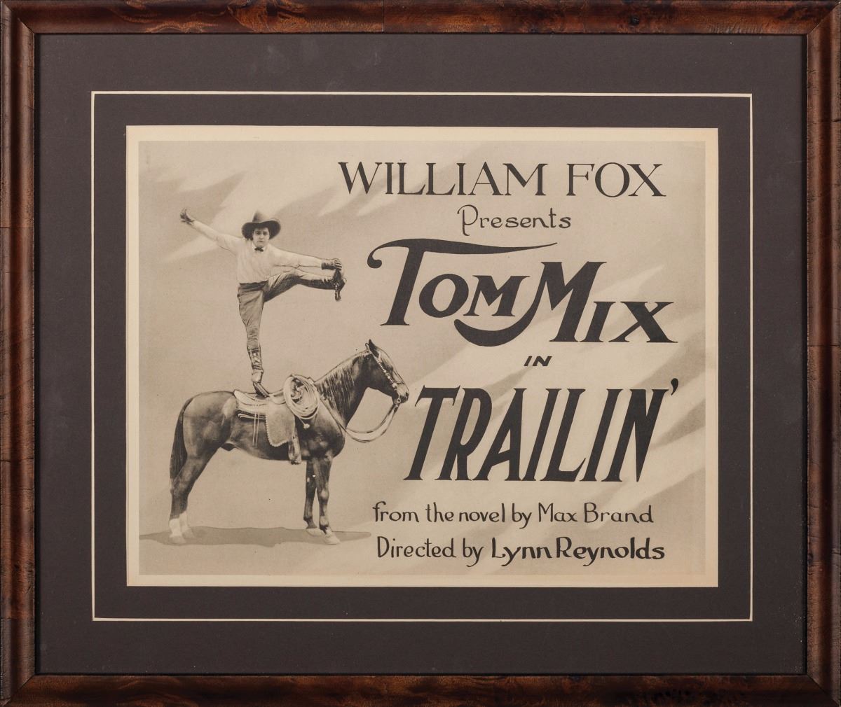 Five Tom Mix Original Lithograph Movie Posters