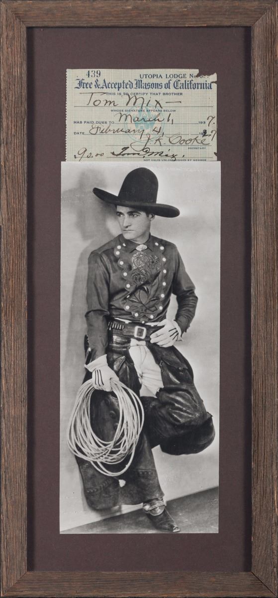 Tom Mix Original Photographs & Ephemera