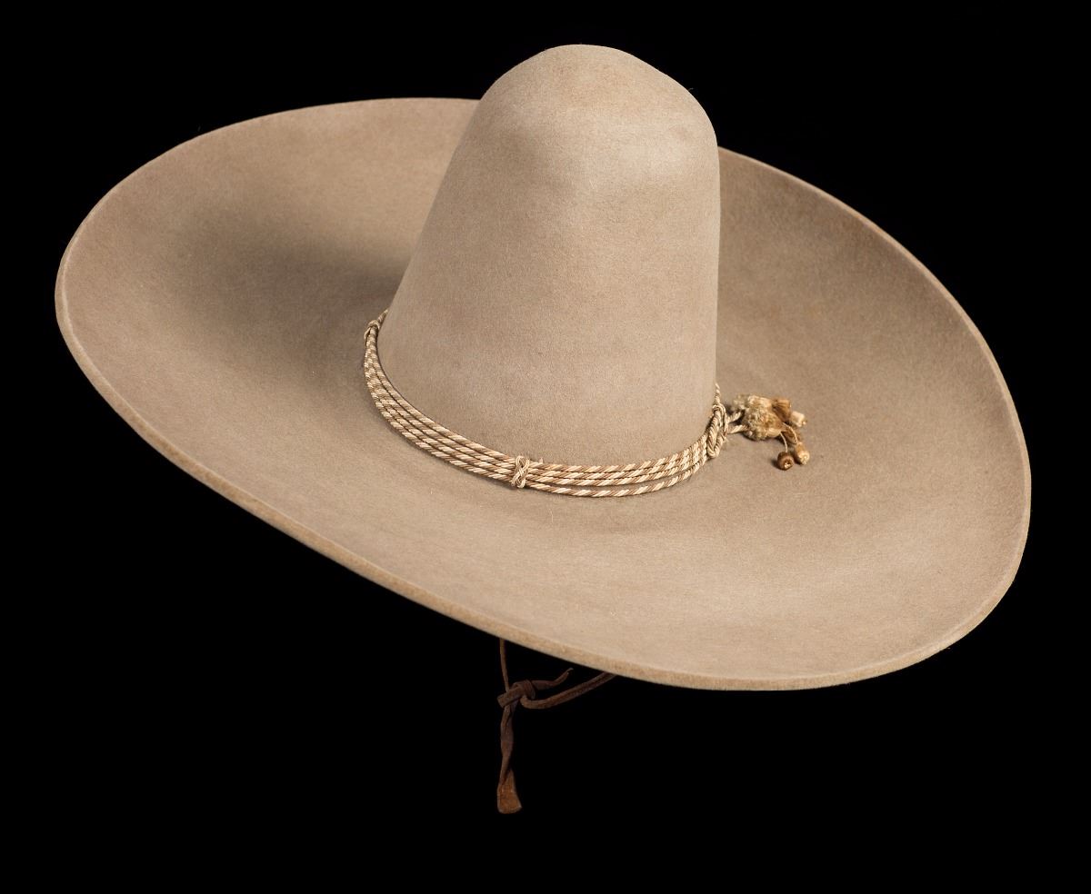 Pair of Large Silverbelly Mexican Sombreros