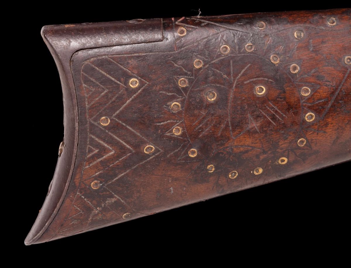 Decorated Winchester 1873 Rifle