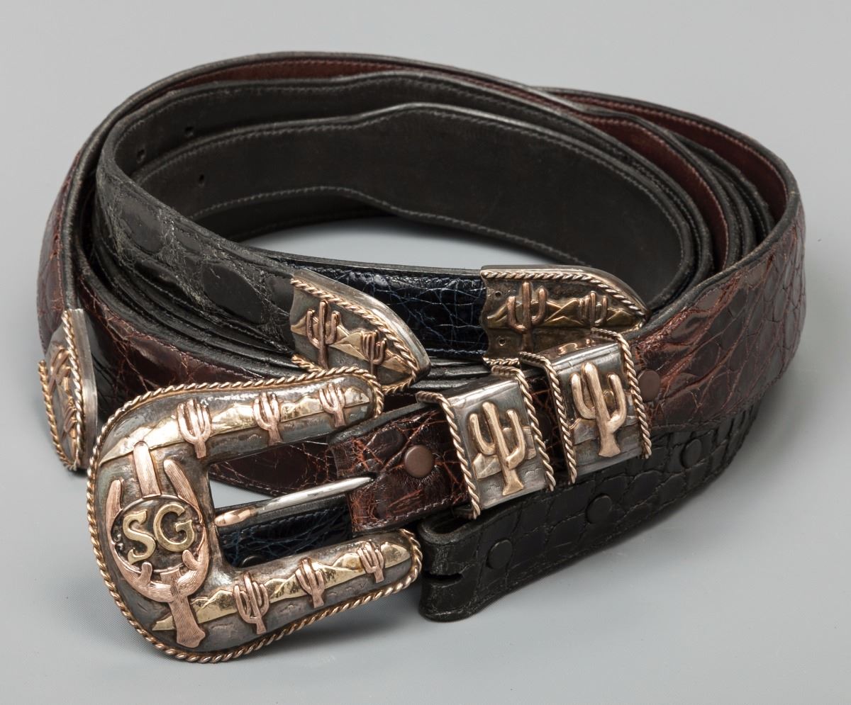 Edward H. Bohlin 14K & 18K Two-Color Gold and Sterling “Arizona” Buckle ...