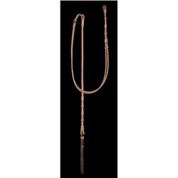 Luis B. Ortega Braided Rawhide Working Reins