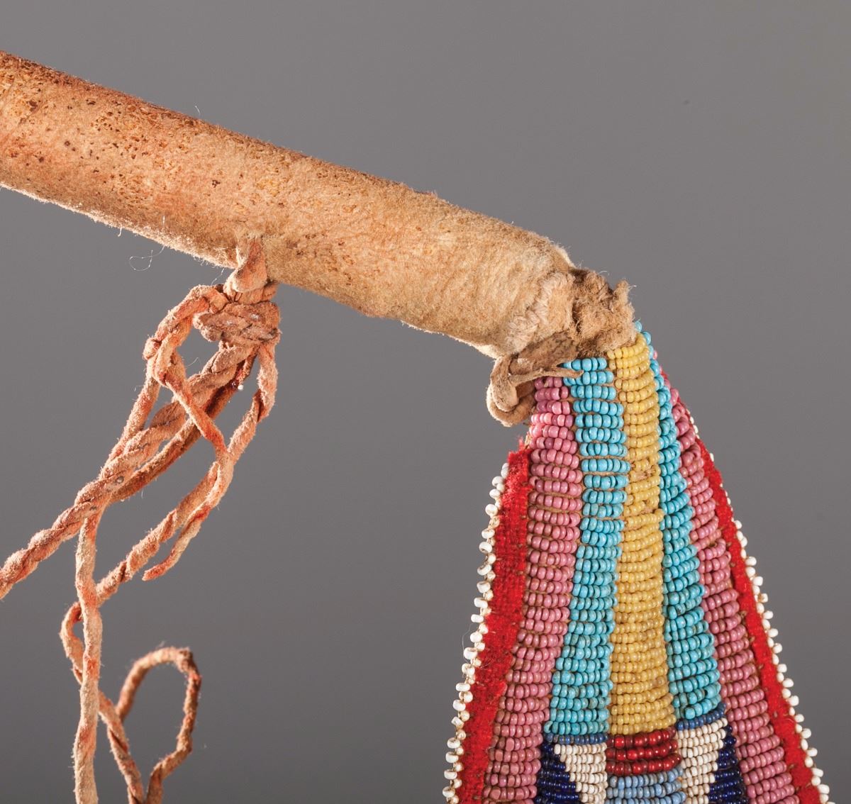 Crow Tomahawk with Beaded Drop