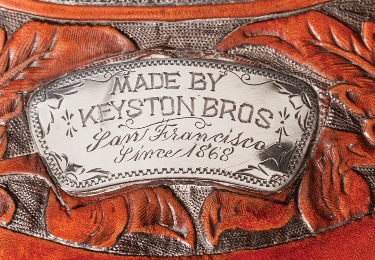 Keyston Bros San Francisco, Exhibition Saddle