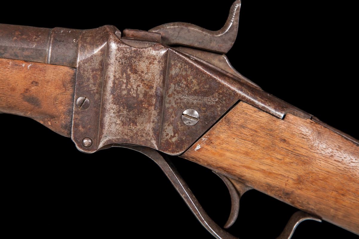Exceptionally Rare Indian Used Custer Battlefield 1874 Sharps Rifle