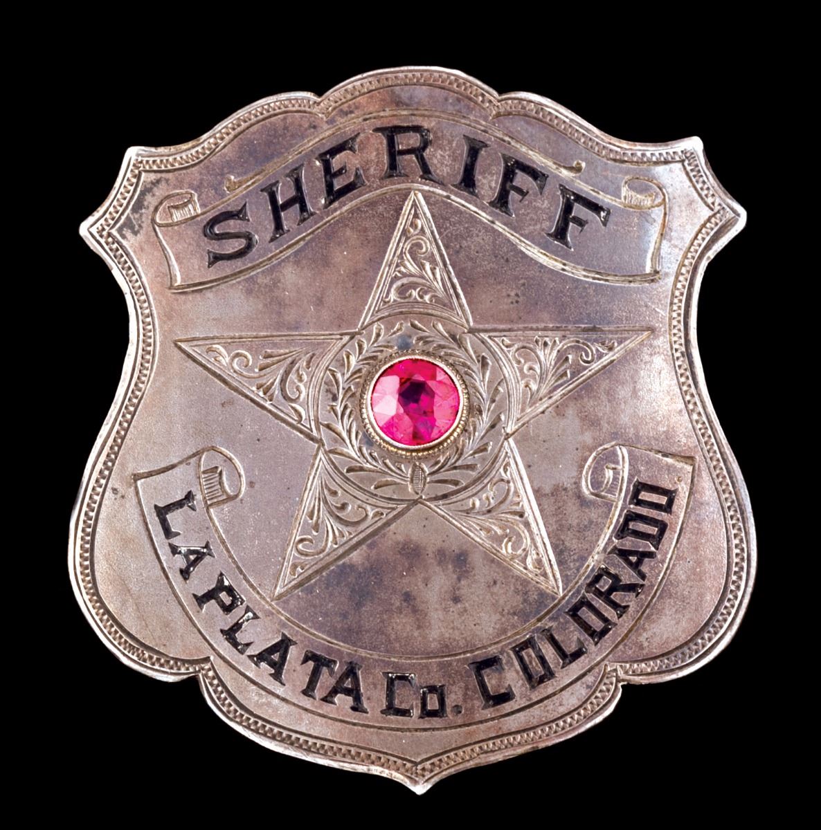 LaPlata County Colorado Sheriff Badge