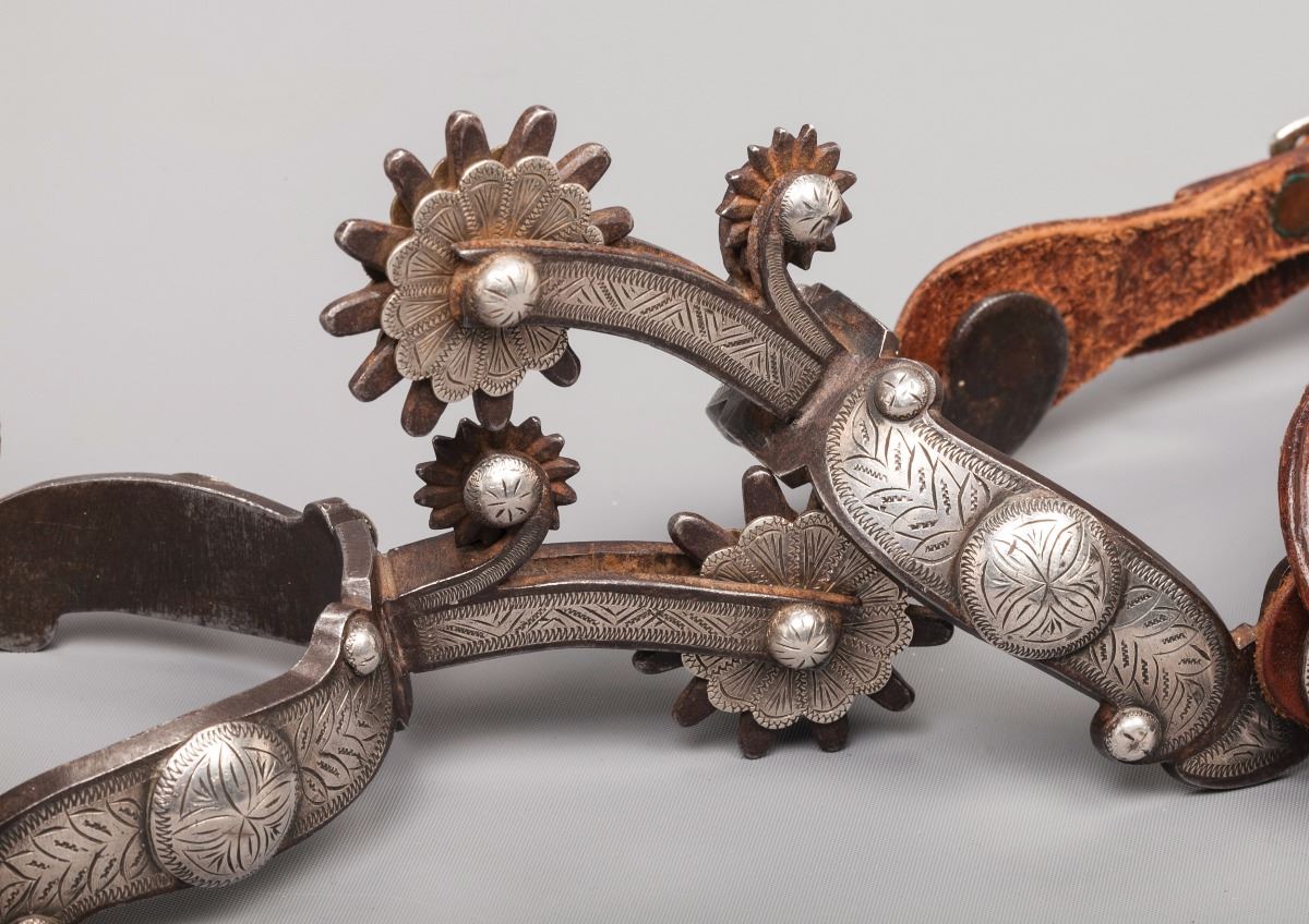 Impressive "Double Rowel" California Spurs