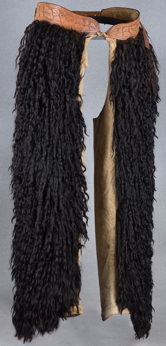 Riley & McCormick Black Woolie Chaps