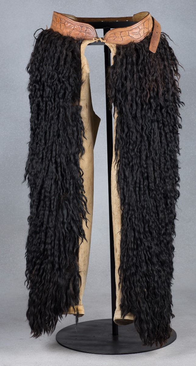 Riley & McCormick Black Woolie Chaps