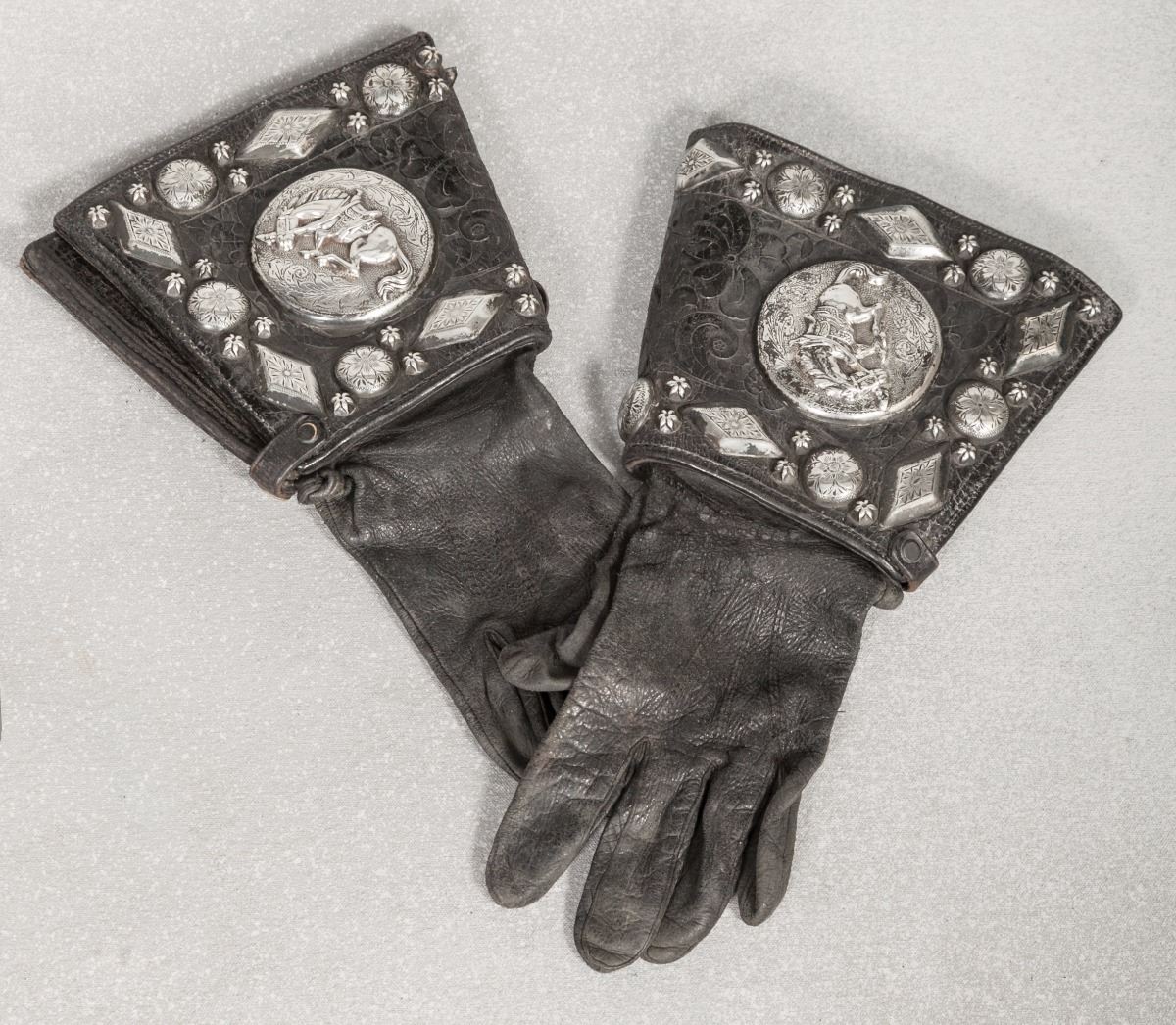 Sterling Silver Parade Gauntlets