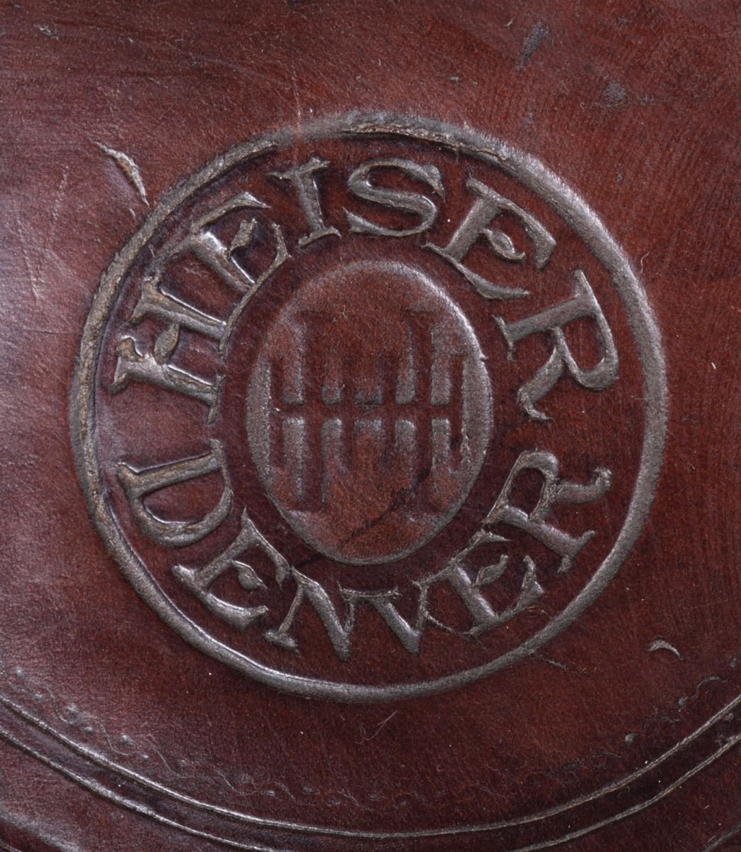 H. H. Heiser, Denver High Back Saddle