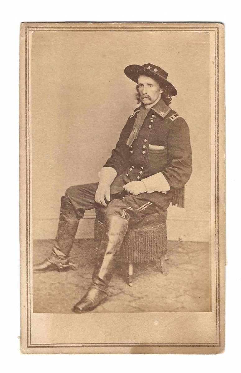 George Armstrong Custer Civil War CDV