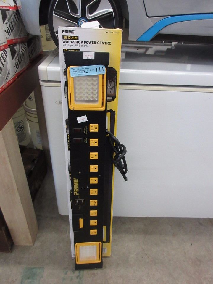 2 Prime 10 outlet workshop power center bars