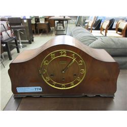 Vintage Forestville wood mantle clock