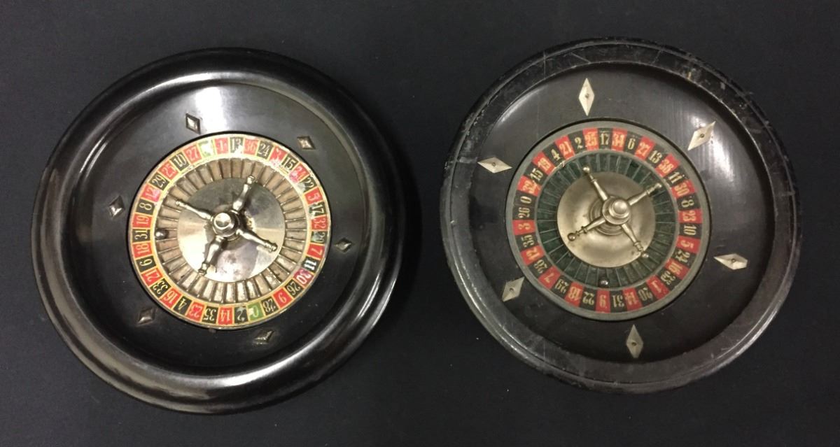 Antique Portable Roulette Wheels
