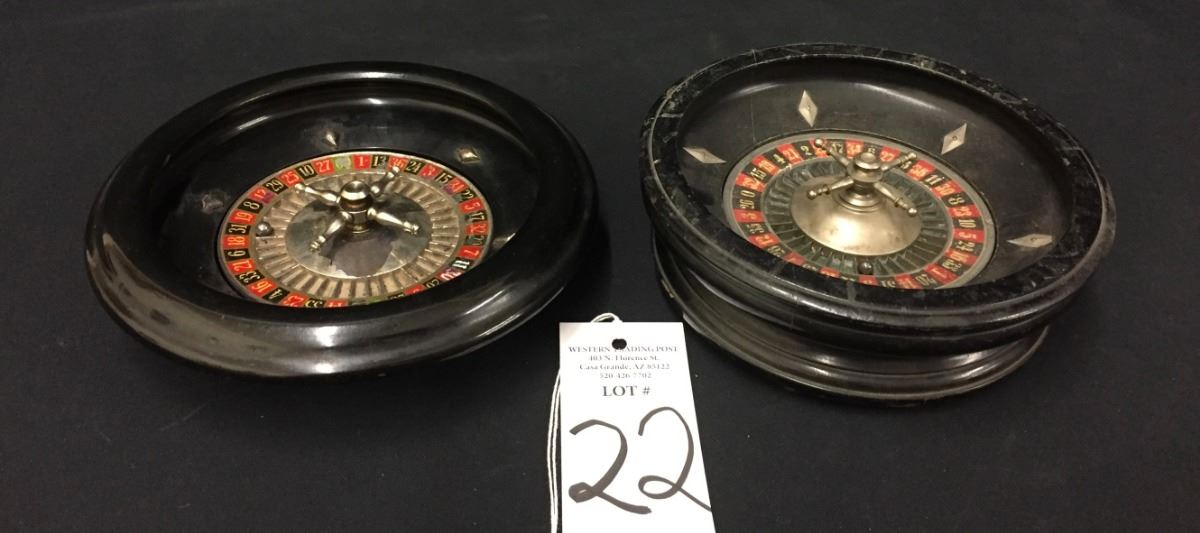 Antique Portable Roulette Wheels