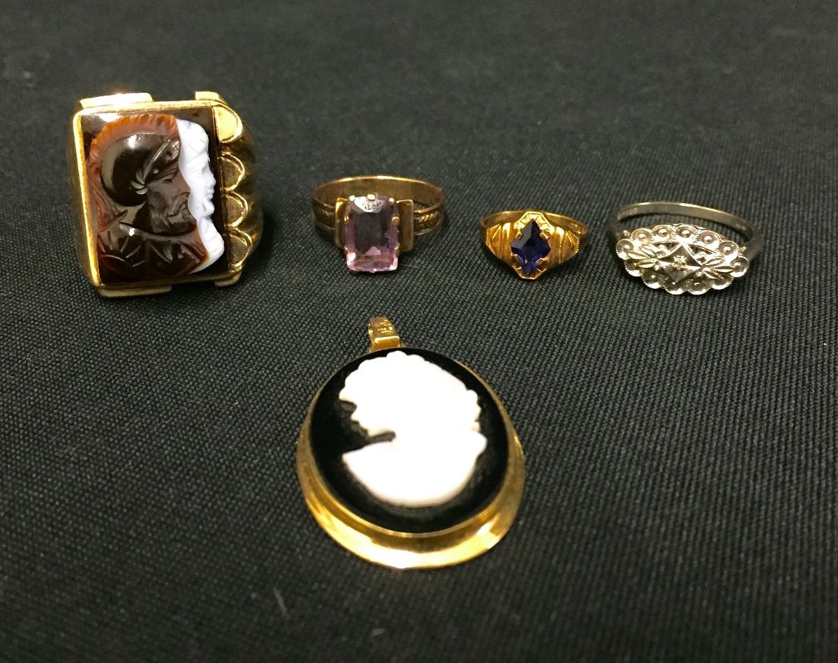 Collection of Solid Gold Items