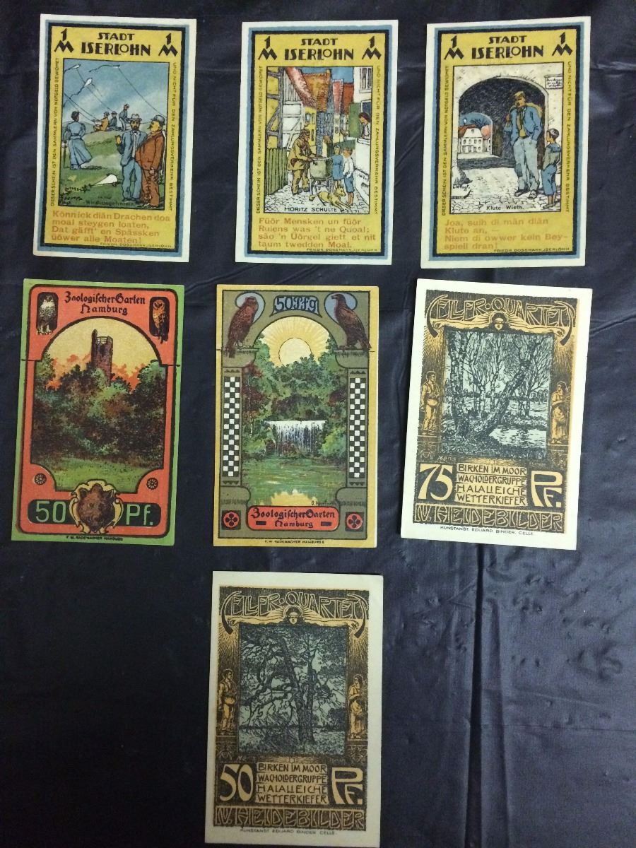 OLD GERMAN BANK NOTES