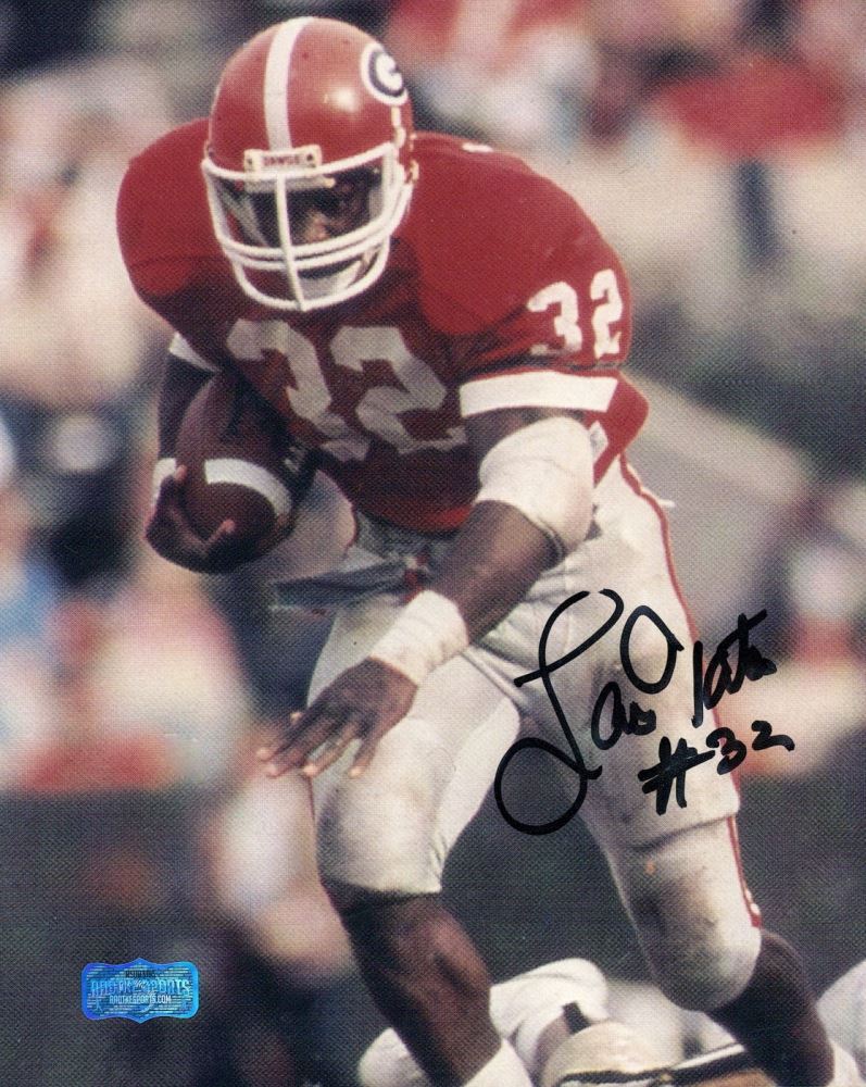 Lars Tate Signed Georgia 8x10 Photo (Radtke COA)