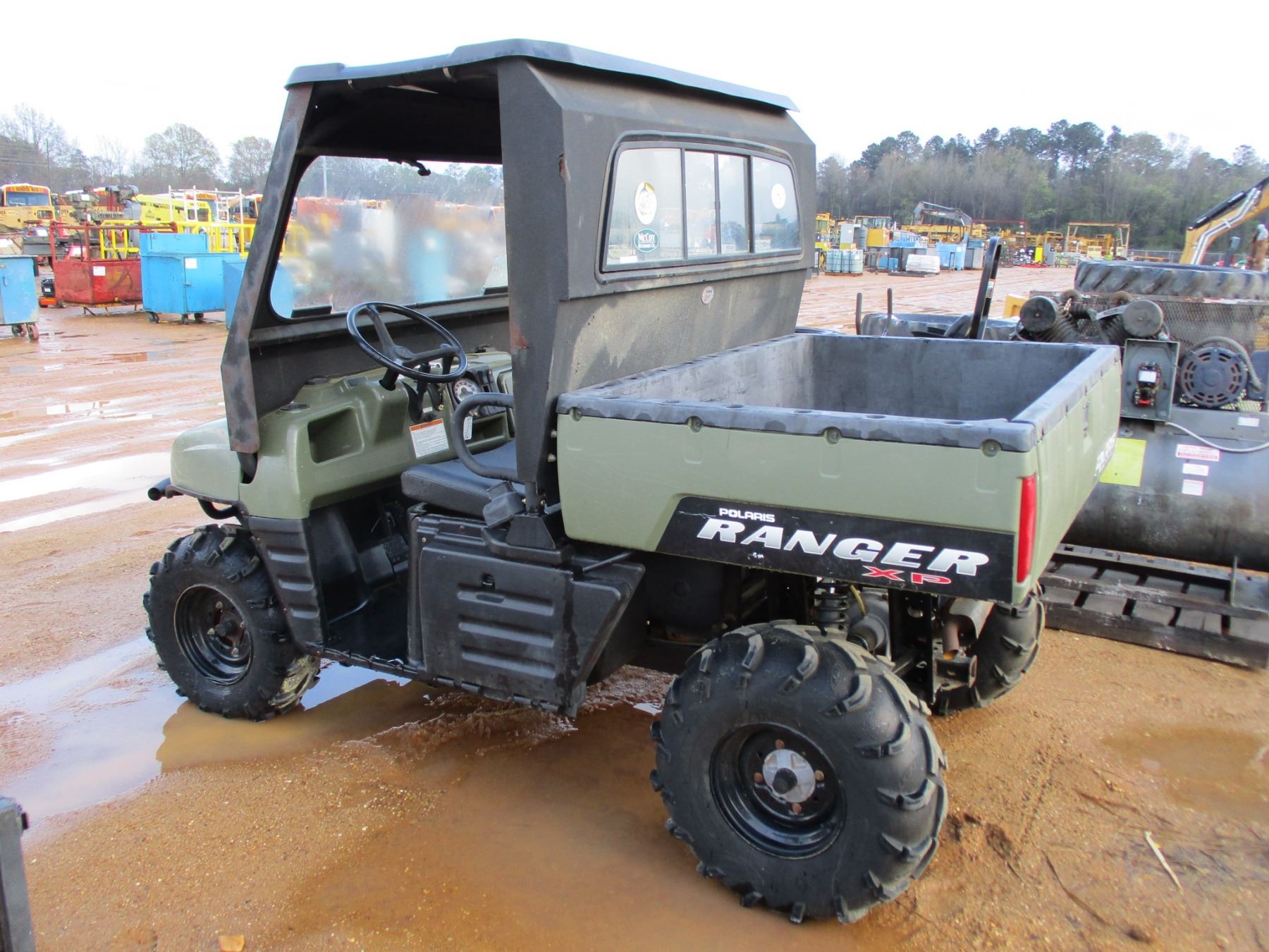 2008 POLARIS RANGER XP700 VIN/SN:4XARH68A38270373 - 4X4, GAS ENGINE ...