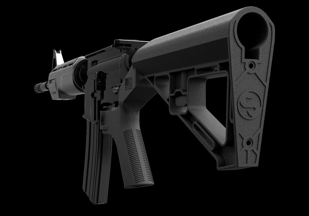 SLIDE FIRE SSAR-15 SBS, Bump Fire Stock, NEW IN BOX, lc, right hand ...