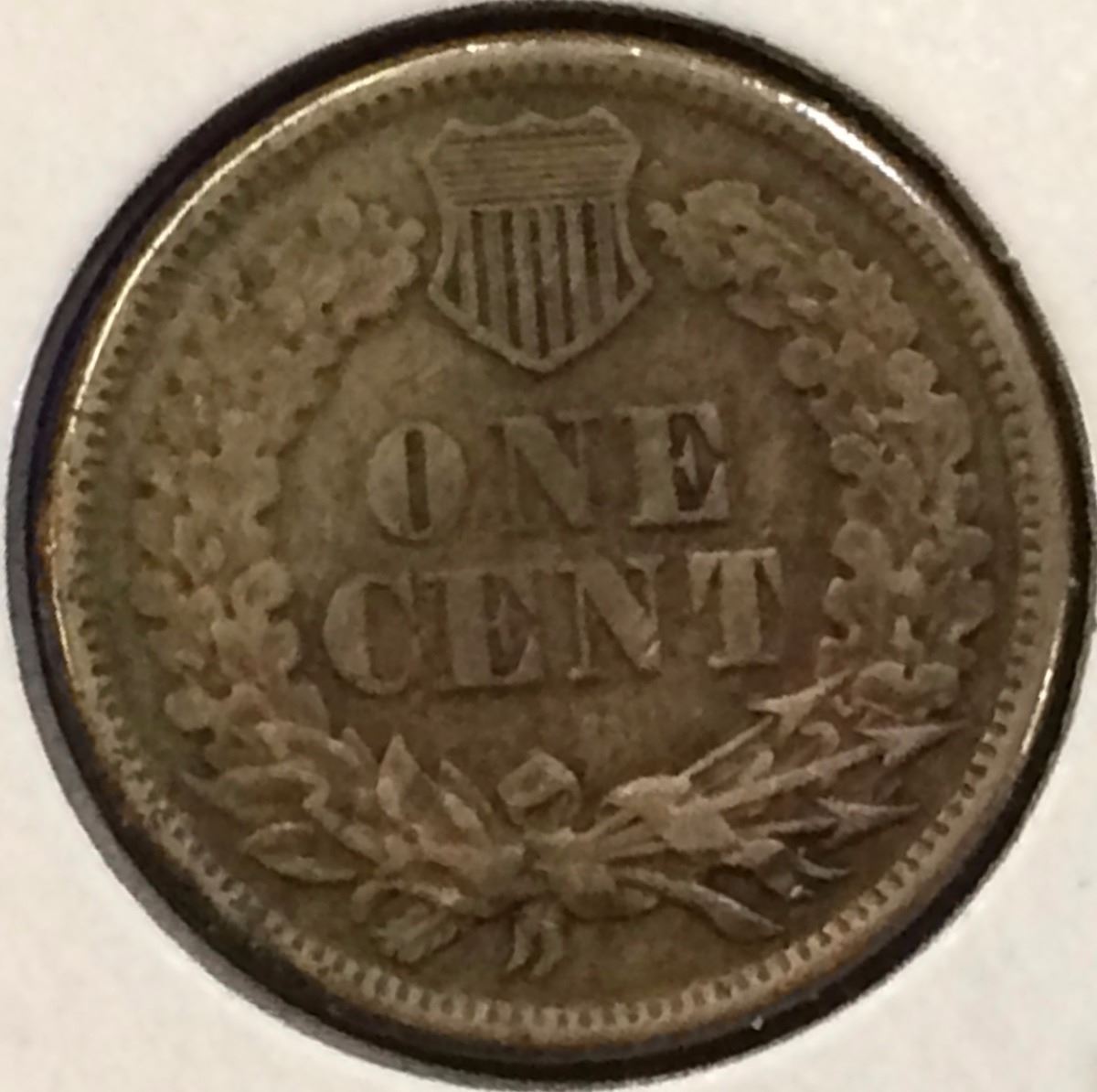 1861 USA indian penny