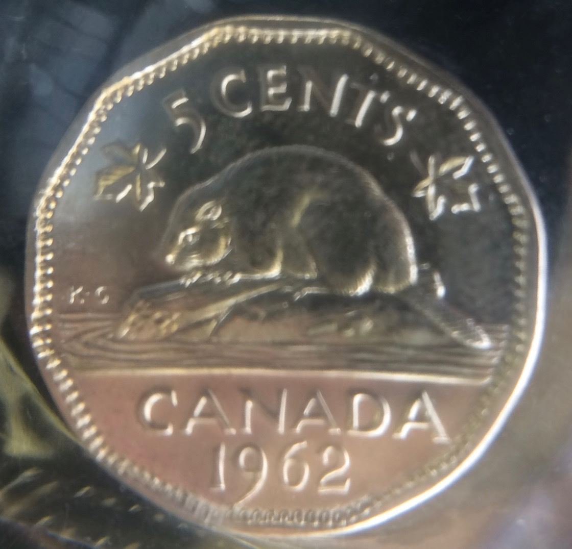Canada 5 Cent 1962 Double 1962 MS 63 ICCS canada-5-cent-1962-double-1962-ms-63-iccs