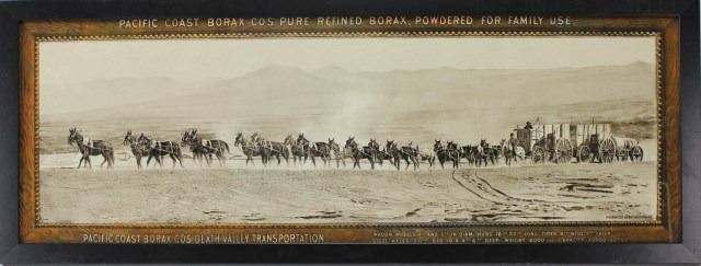 Borax 20 Mule Team advertising print