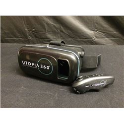 UTOPIA 360 VIRTUAL REALITY HEAD SET & CONTROLLER