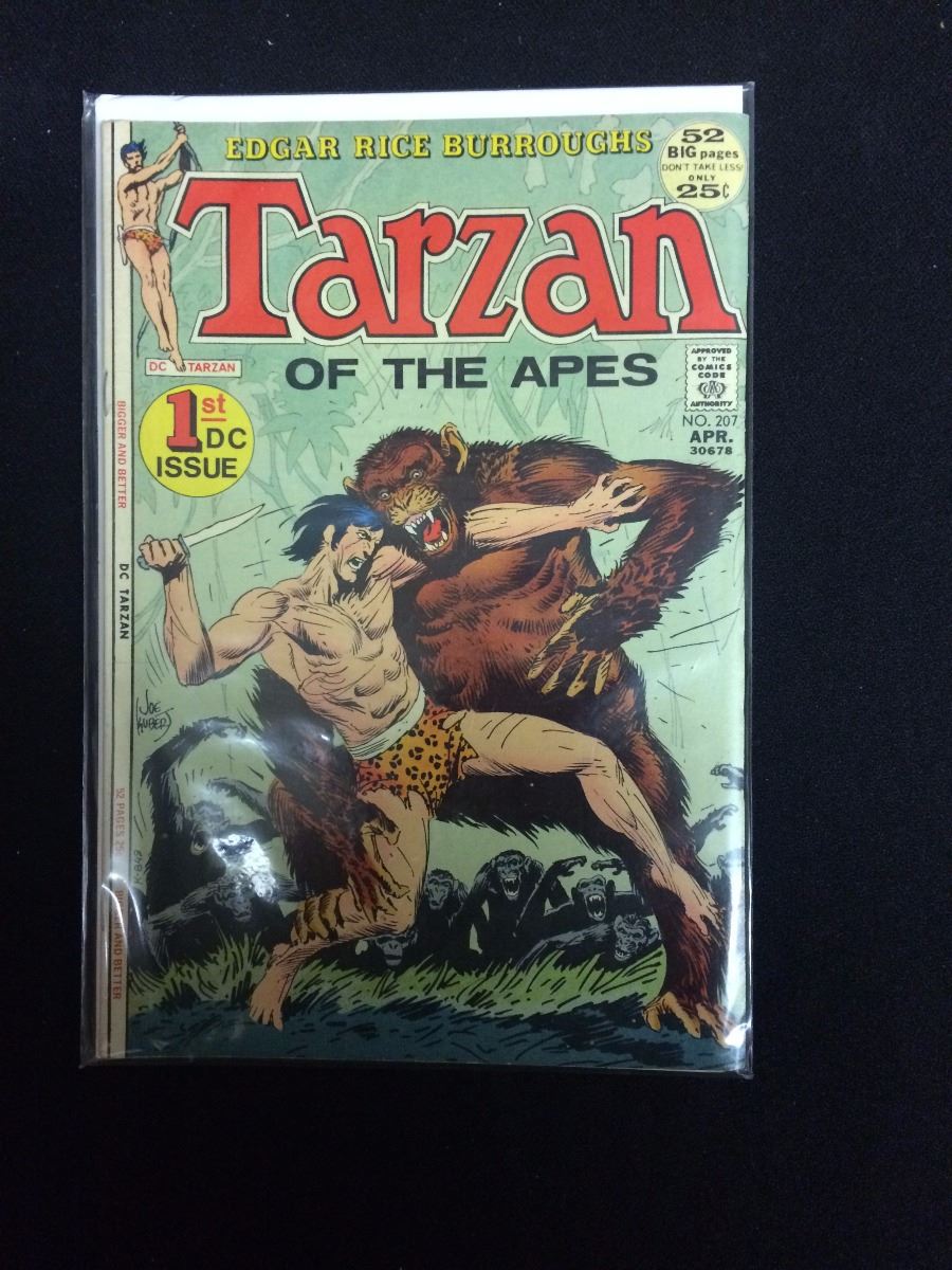 1ST DC ISSUE TARZAN OF THE APES COMIC BOOK