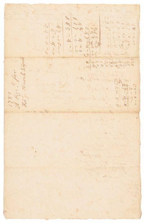 April 1780 Revolutionary War Manuscript Document Signed By Seven Minutemen!