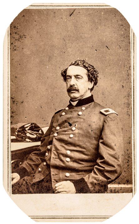 Union General Abner Doubleday by Brady Civil War Carte de Visite ...